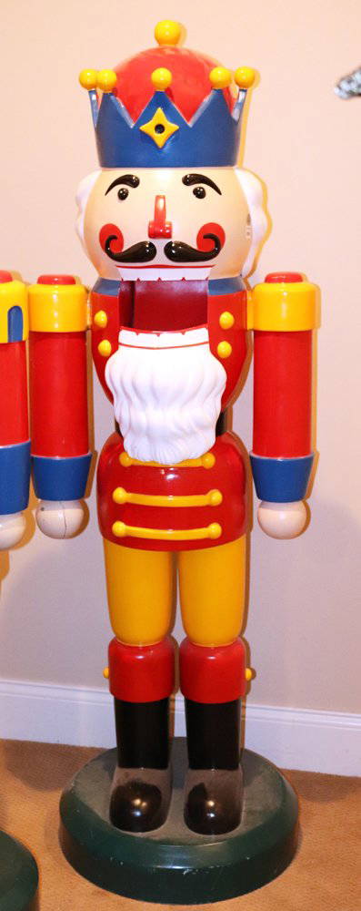 Nutcracker, Life-size Hand-painted Auction