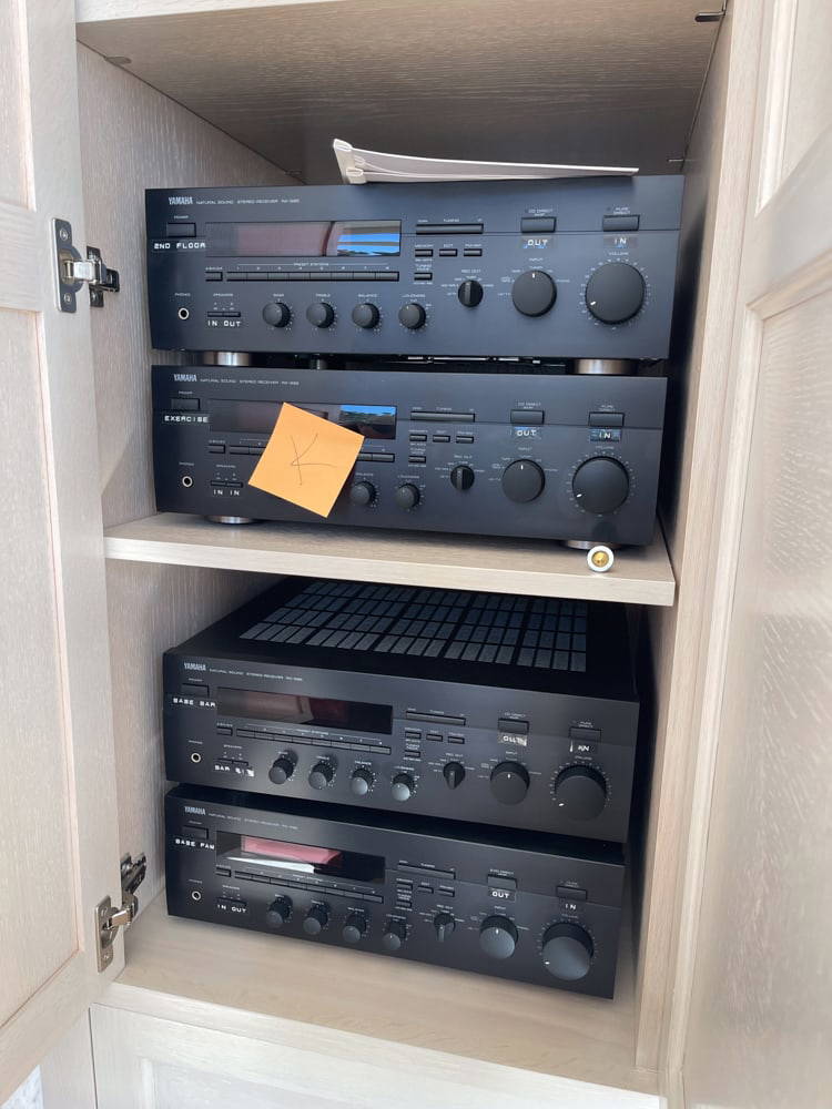 Yamaha Stereo Receiver Rx595 Auction