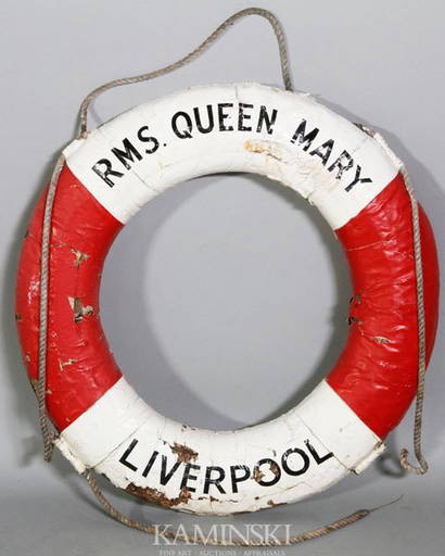 "rms Queen Mary" Life Ring