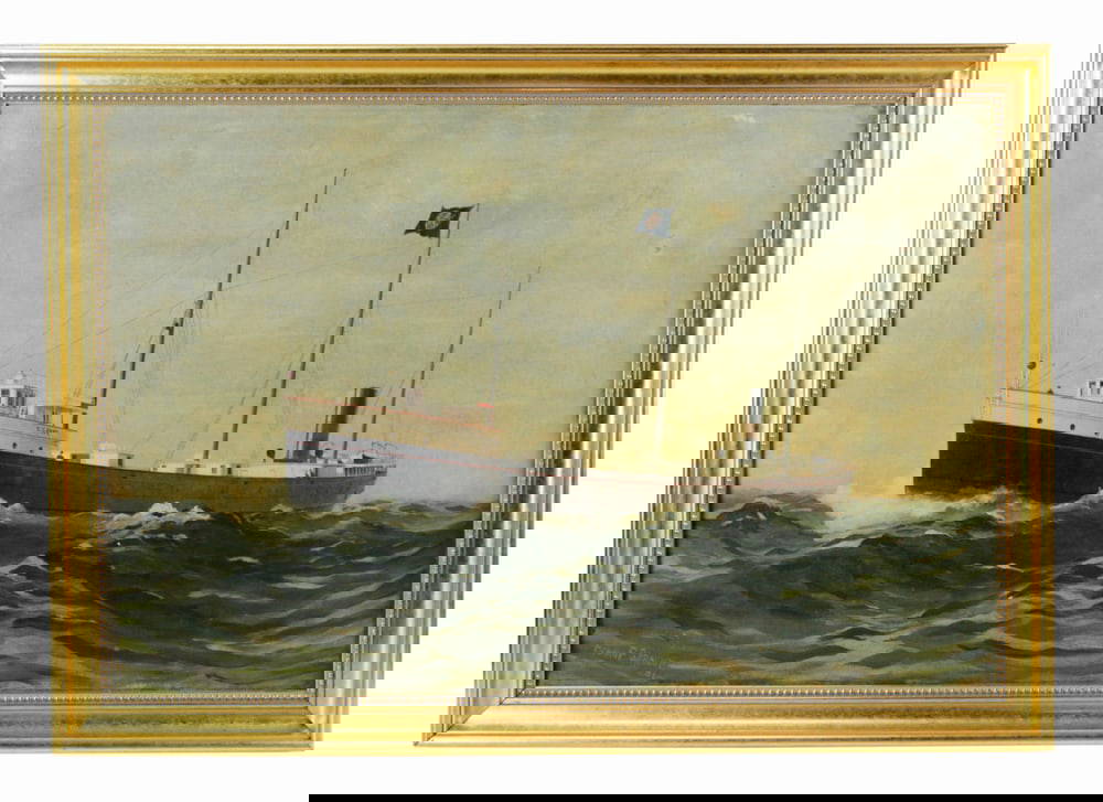 Howard Freeman Sprague, E.c. Pope Great Lakes Steamer Auction