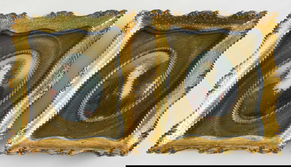 Two Oval Paintings On Bone, After Stieler And Goya - Jun 07, 2025 ...