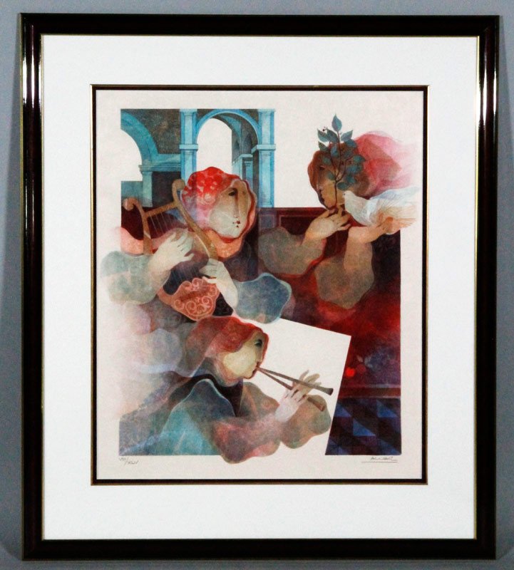 Alvar, Suite Lyrique, 4 Lithographs