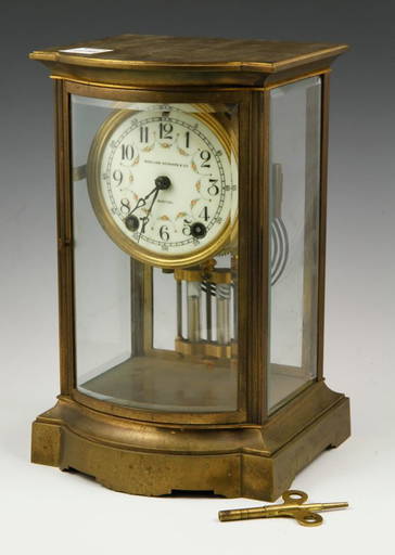 Brass Bigelow & Kennard Clock - Jul 20, 2013 | Kaminski Auctions in MA