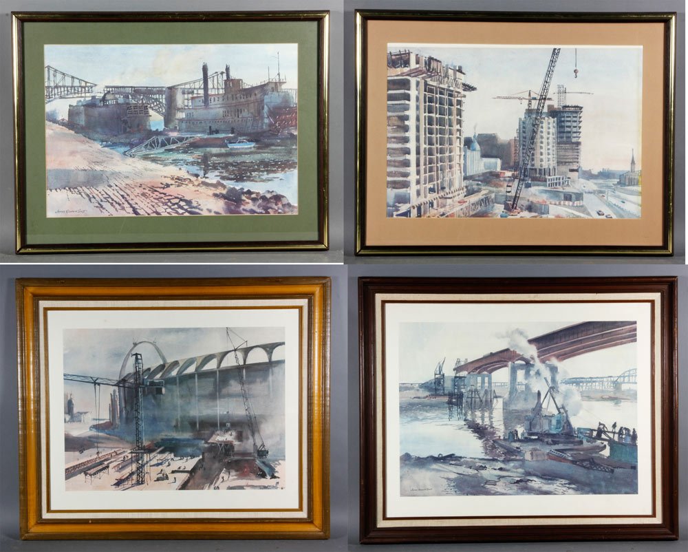 4 Godwin Scott Lithographs - Apr 27, 2014 | Kaminski Auctions in MA