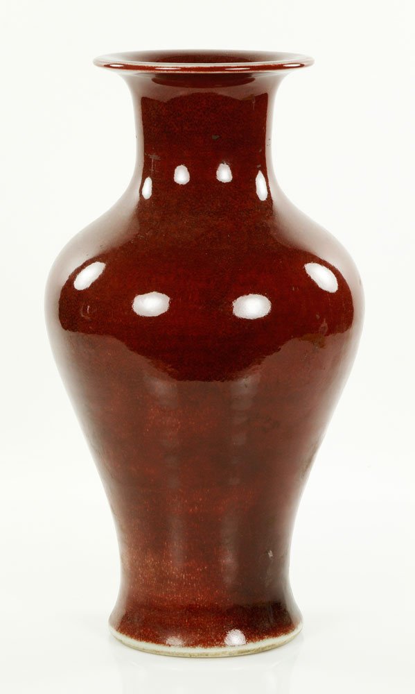 Chinese Red Glazed Vase