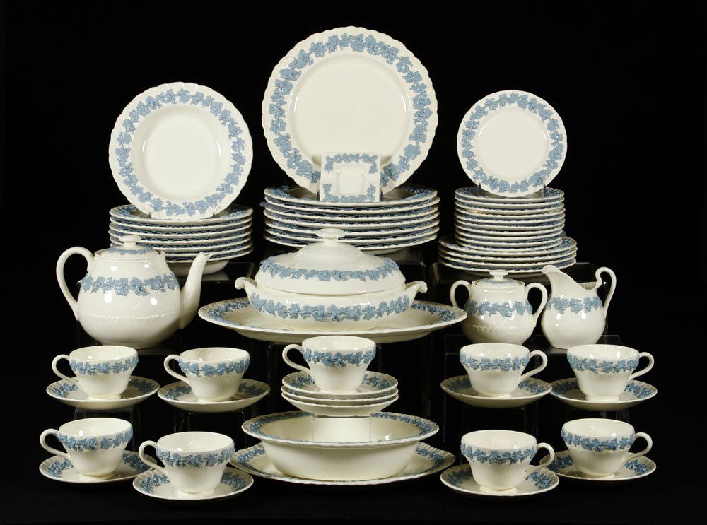 Wedgwood Embossed Queens Ware Service - Jan 18, 2015 | Kaminski ...