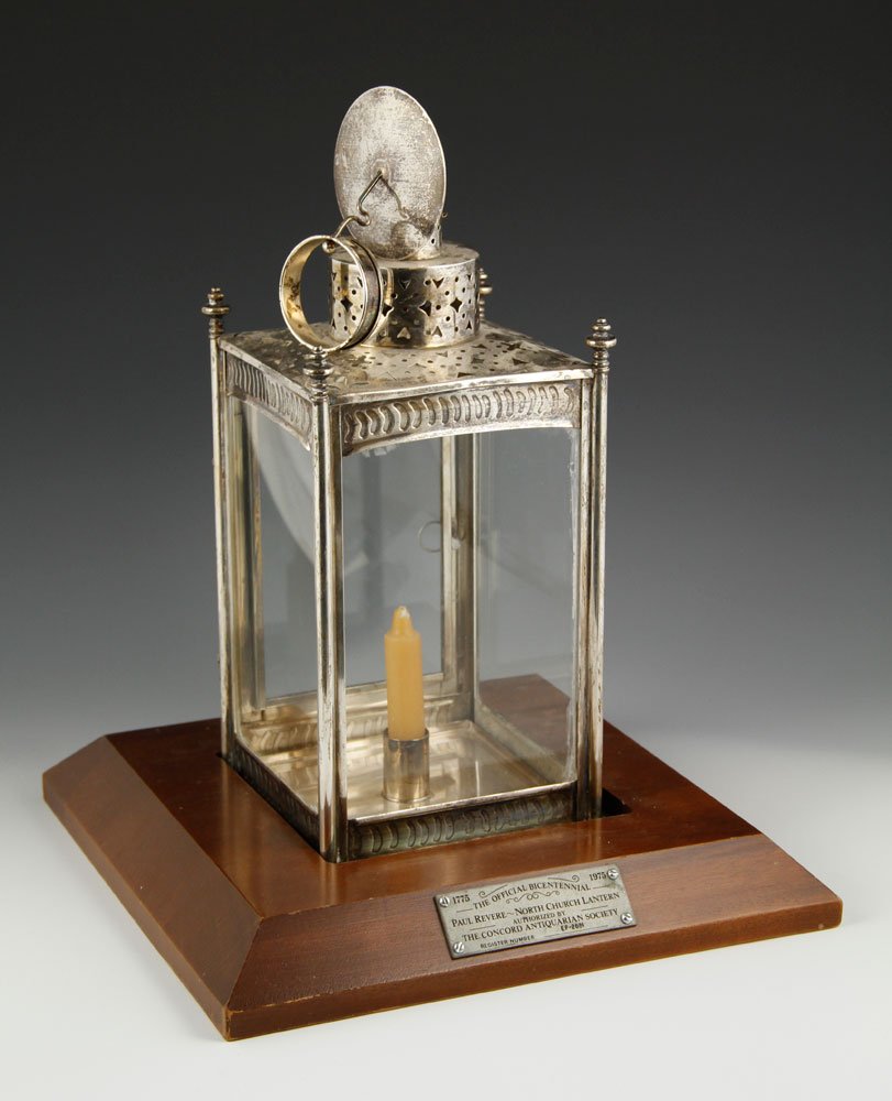 Paul Revere's Ride Bicentennial Sterling Lantern