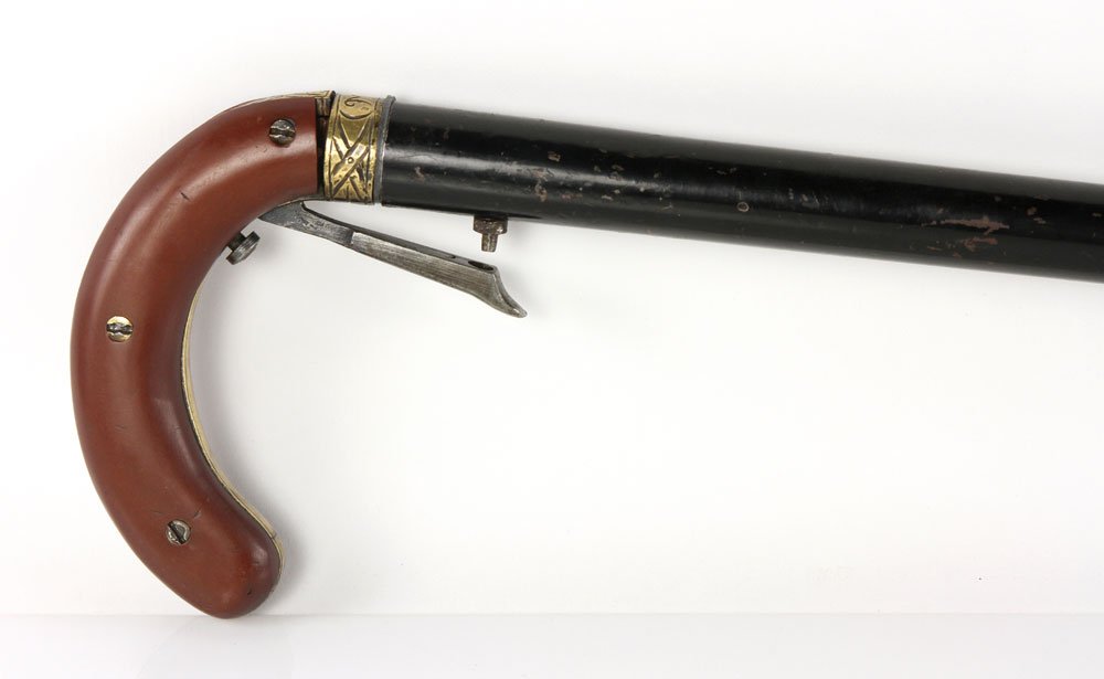 Black Powder Cane Gun - Feb 08, 2015 | Kaminski Auctions in MA