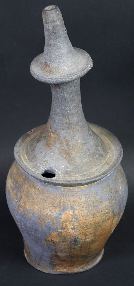 Grey Pottery Urn
