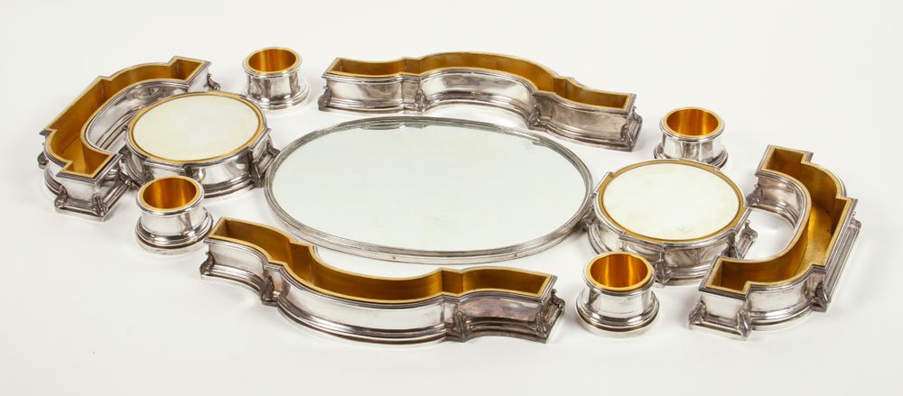French Silver Table Garniture Set