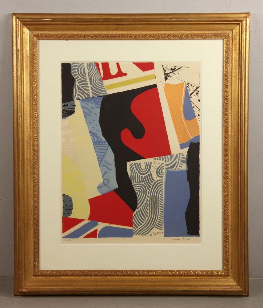 Papart, Abstract, Lithograph