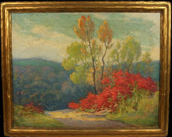 SIGNED CARL W. RAWSON, PATH IN AUTUMN, O/C - Apr 30, 2006 | Kaminski ...