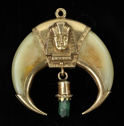 14k Gold Tiger Claw Pendant