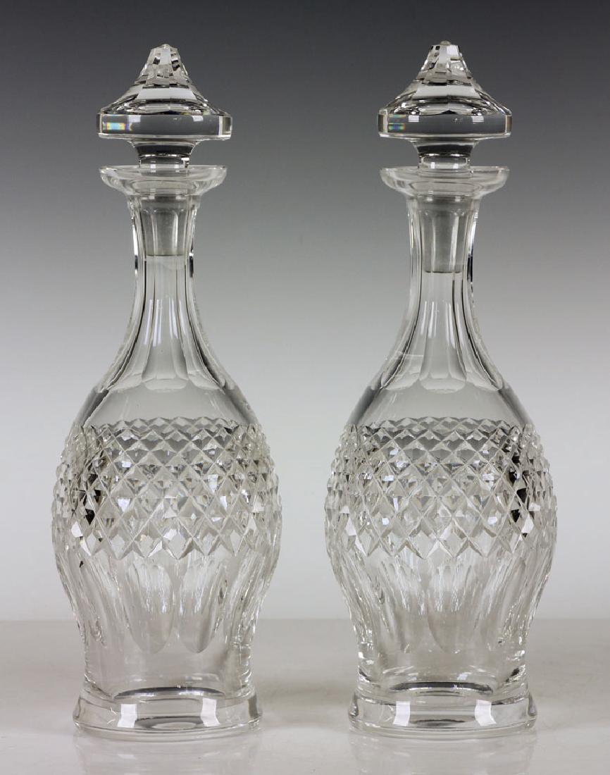 Pr. 20th C. Waterford Crystal Decanters