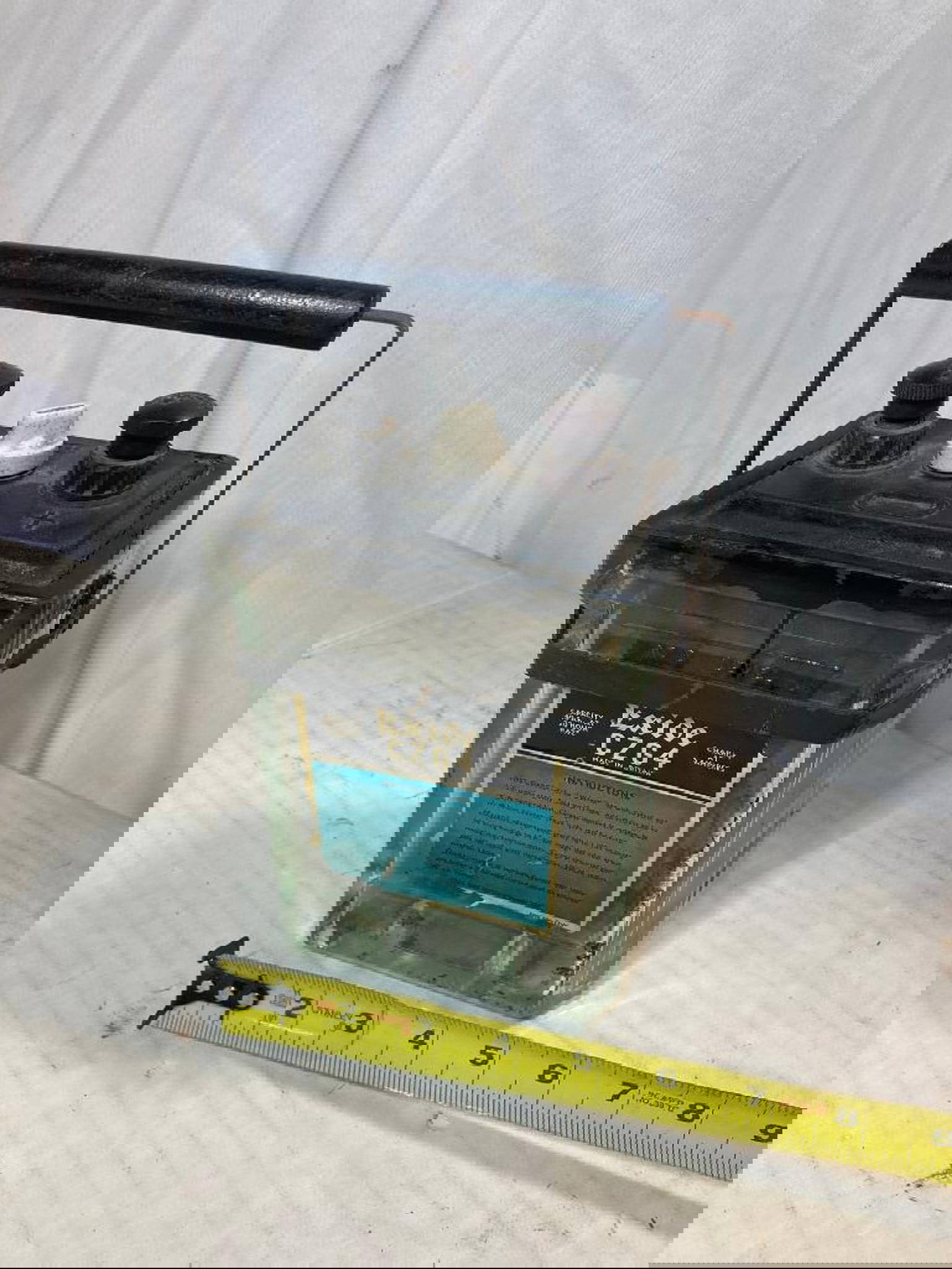 1920's "exide" Glass Cell Battery W/display Auction