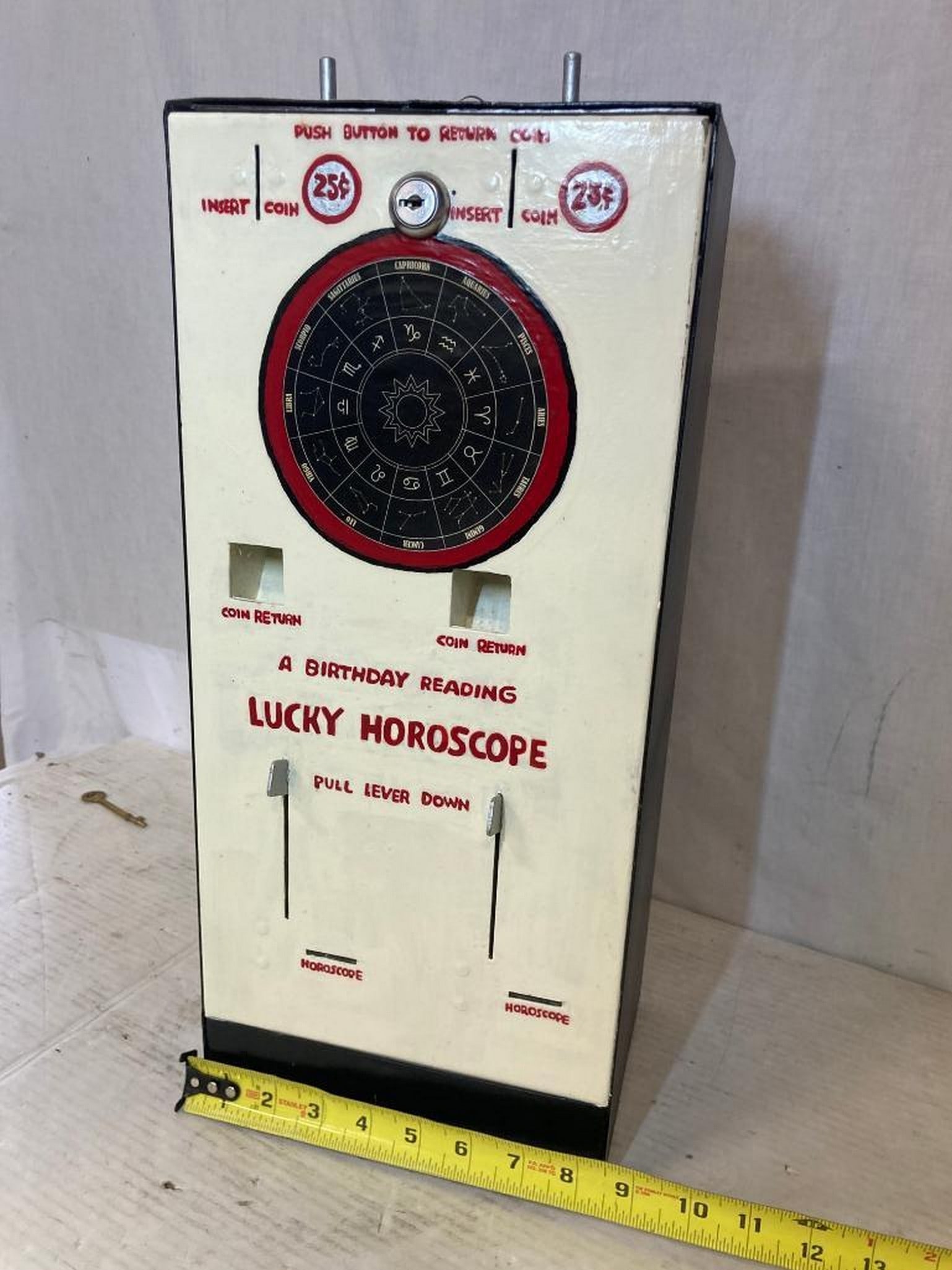 1920's "lucky Horoscope" Vending Machine Auction