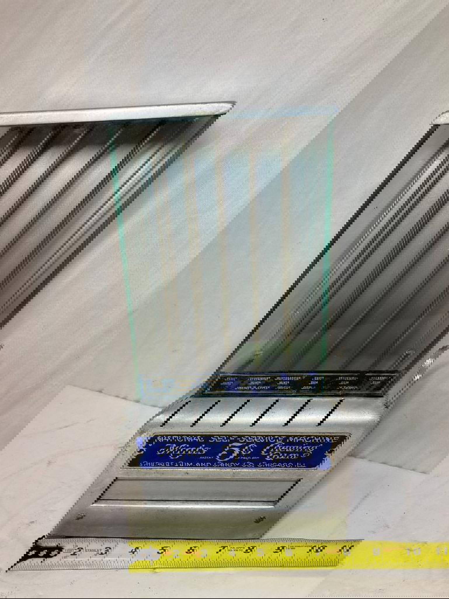 1920's "5 Cent National Self Service Mints & Gum" Machine Auction