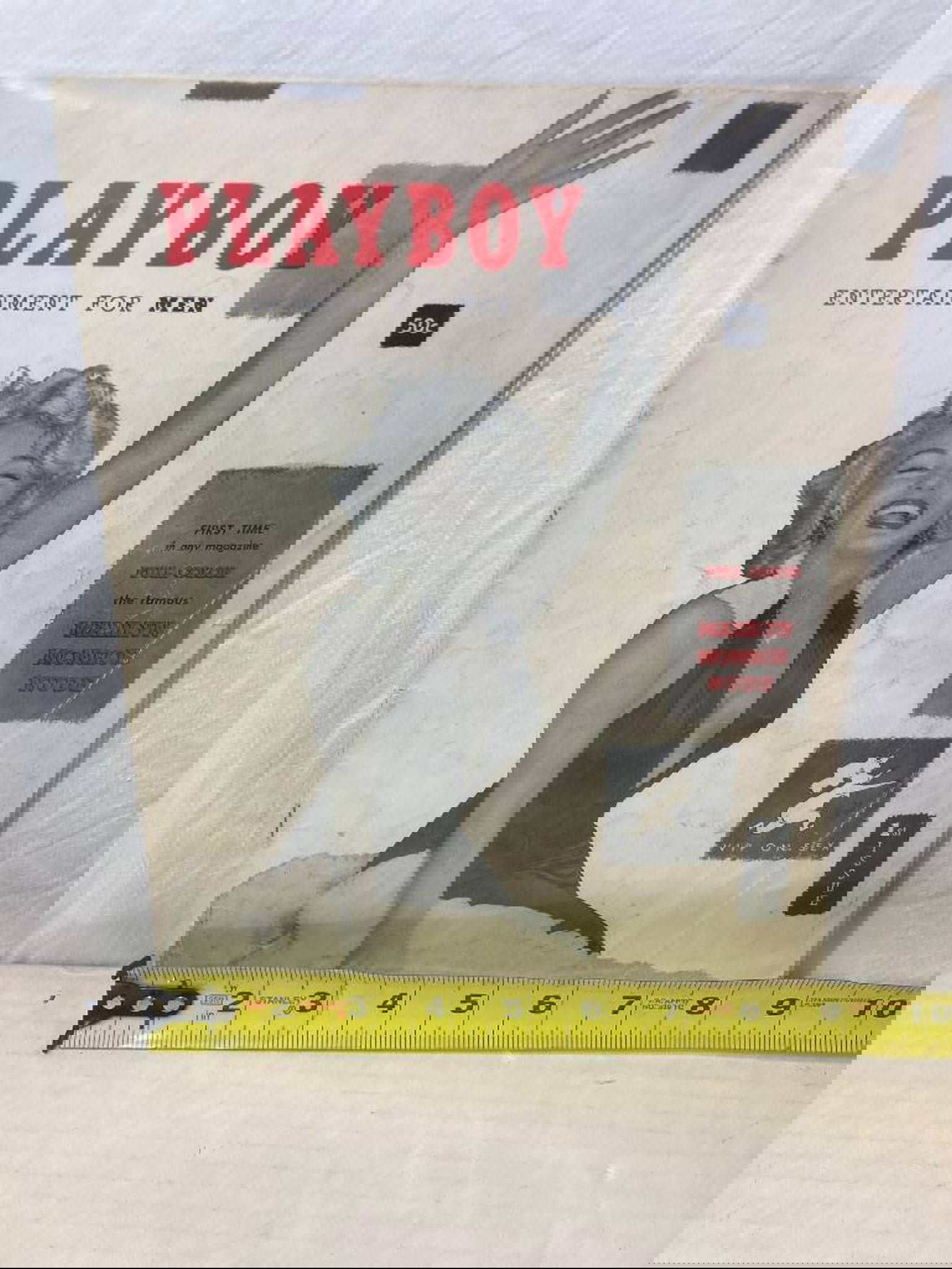 December 1953 "playboy" Magazine Auction