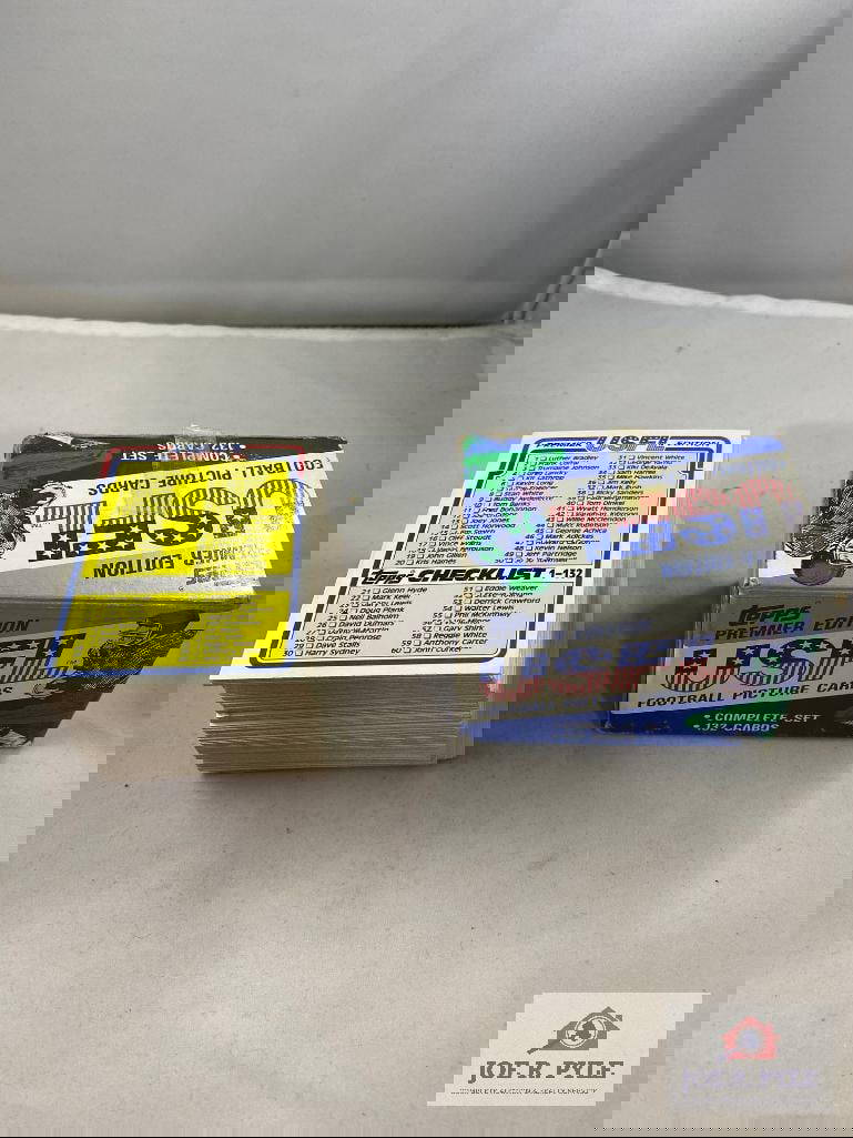 1984 Topps Usfl Complete Set Auction