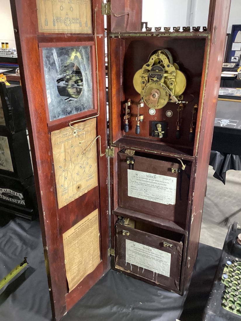 O.b. Mcclintock And Co. Burglar Alarm Clock As Found Auction