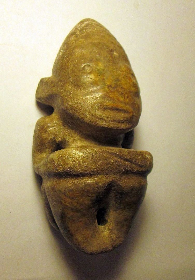 Ancient Taino Stone Idol 15th century Pre-columbian art