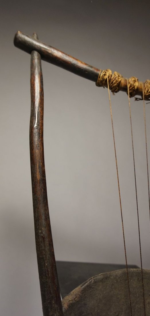 Antique Ethiopian Lyre / Harp Musical Intrsument