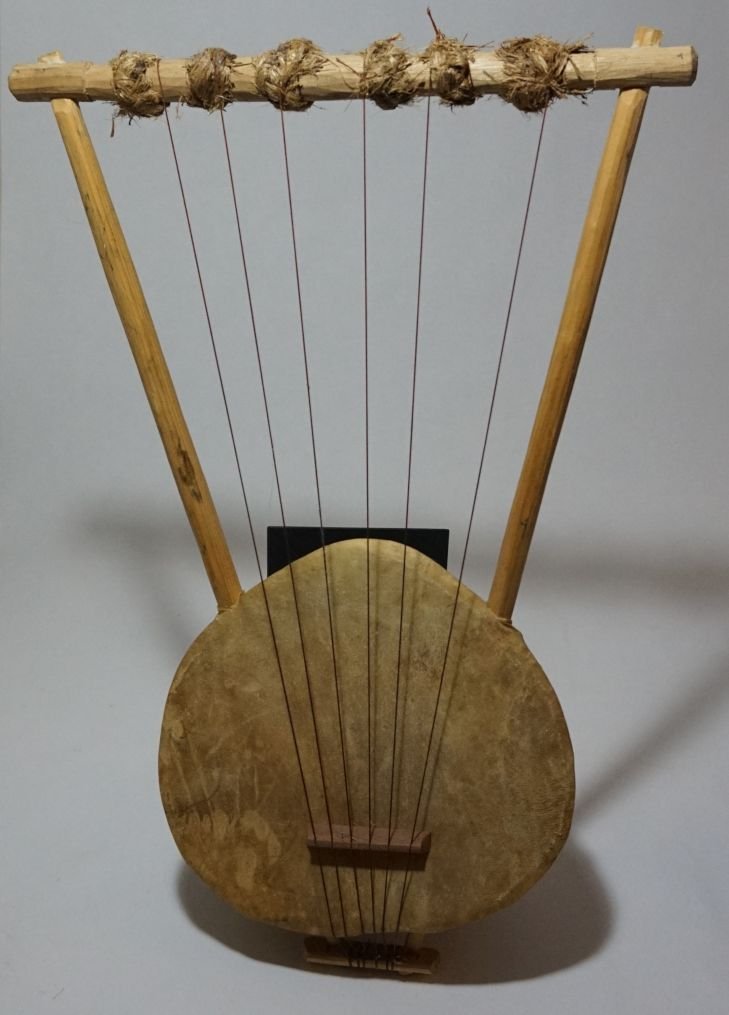 Ethiopian Lyre or Harp, African musical instrument