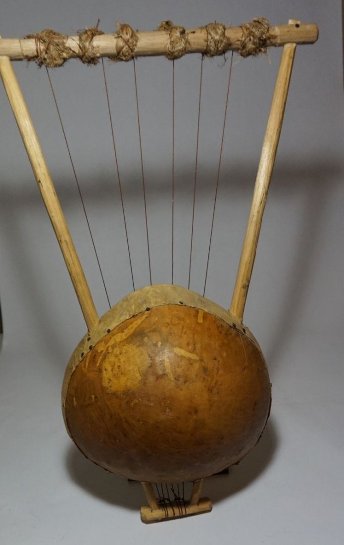 Ethiopian Lyre or Harp, African musical instrument