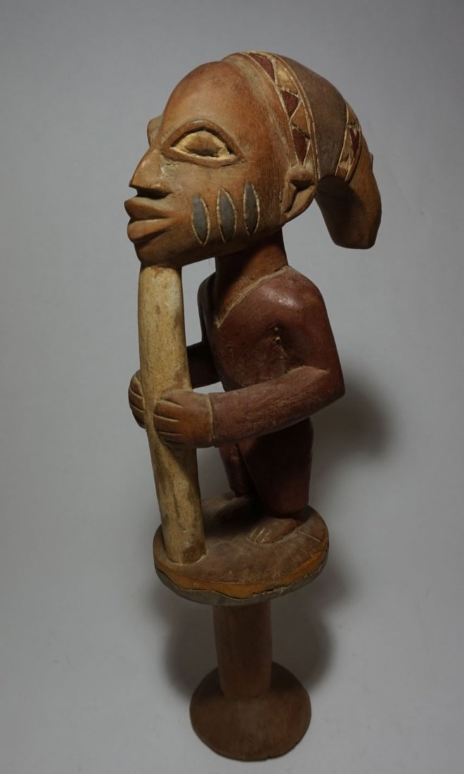 Yoruba Eshu the Trickster staff, African Tribal Art