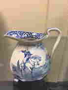 Buffalo Pottery porcelain flo blue pitcher dated 1896 - - May 04, 2013 ...
