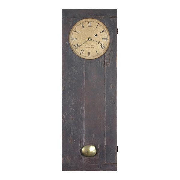 14: Early 1800's wall clock, Samuel Abbott, Boston, cof