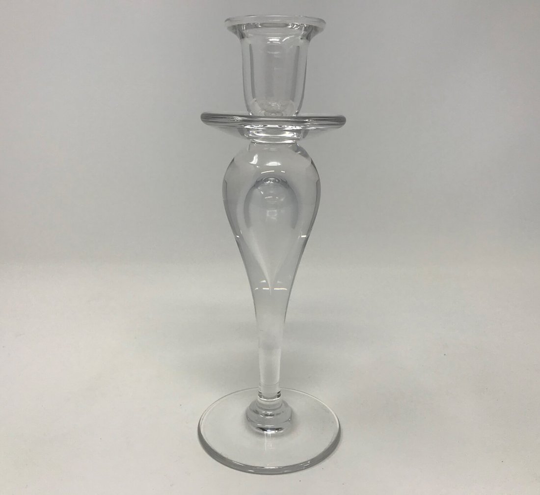 For Auction: Crystal Candlestick Sirius by Saint Louis France (#0119 ...