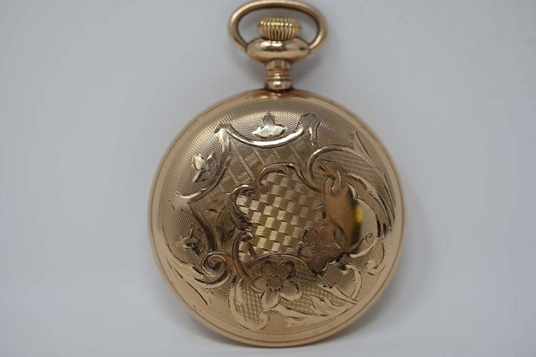 Ladies American Waltham Watch Co. Gold Filled Hunter Case (#0143) on ...