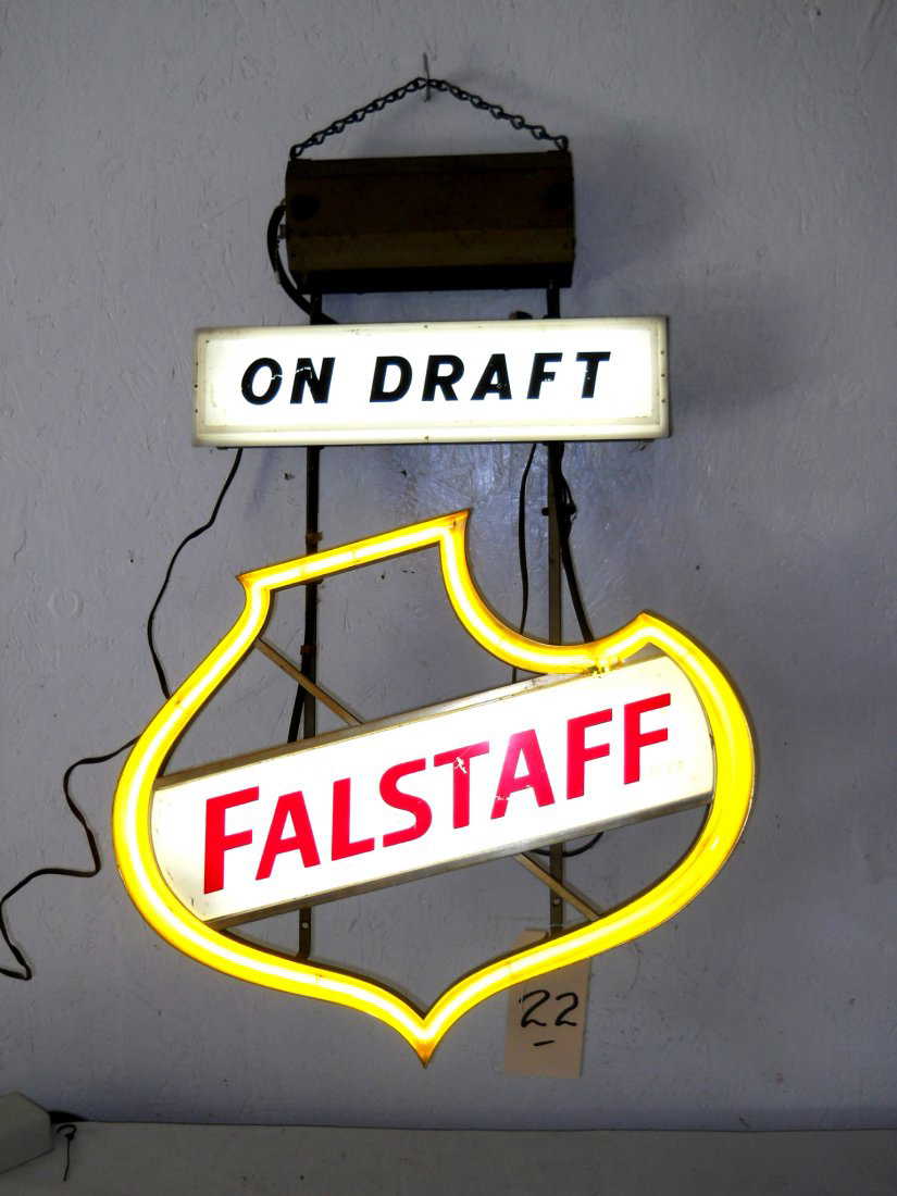 FALSTAFF BEER Neon Sign FALSTAFF BEER Neon Sign