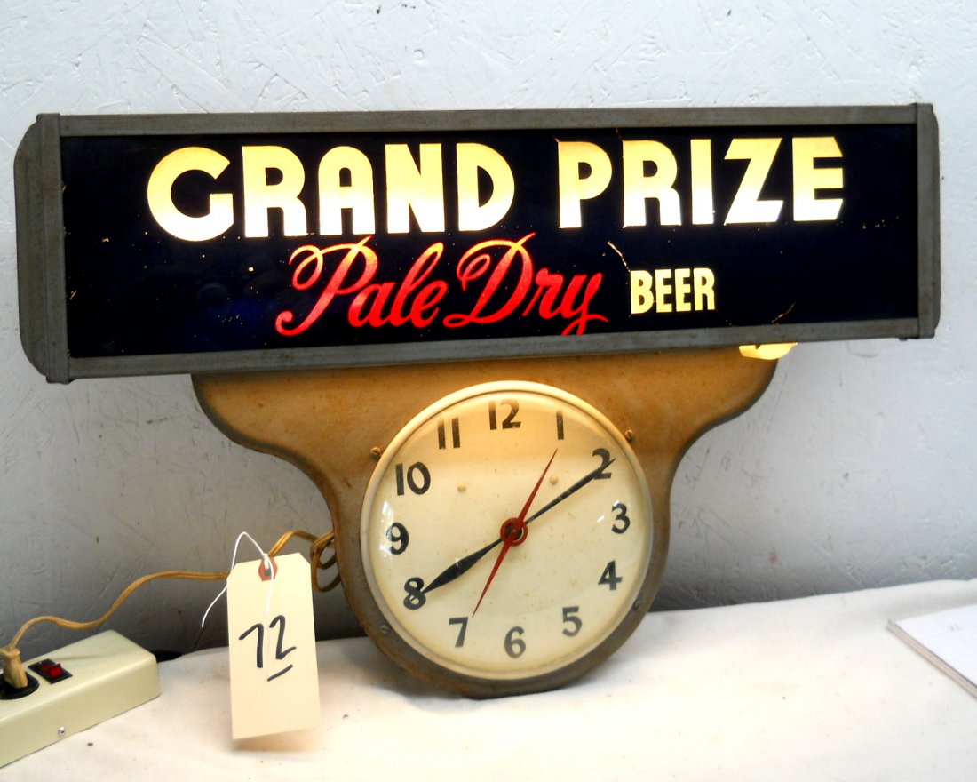 Grand Prize Beer Clock