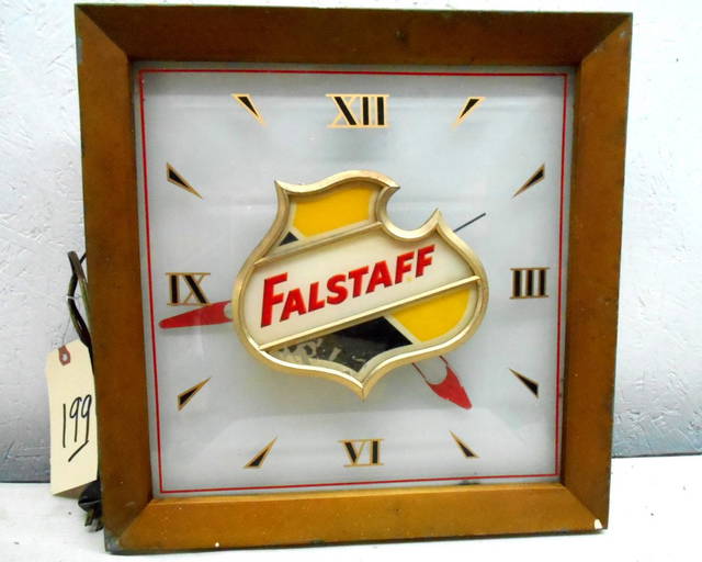 Falstaff Beer Clock