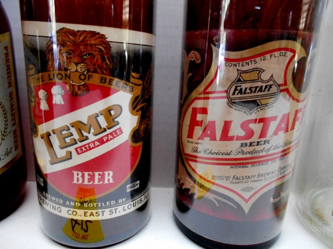 FALSTAFF & LEMP BEER Bottles : Lot 412