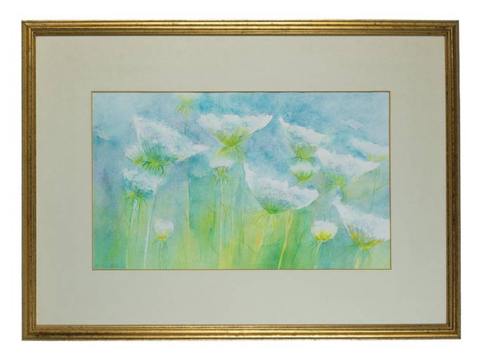 Three Watercolors Billie Sumner, Mount Pleasant, Sc,