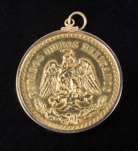 50 Peso Gold Coin 21.6k Mexican Gold Coin (1821 1947),