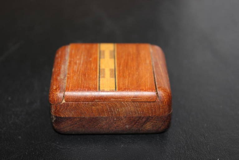 An Inlay Sliding Wood Box - Feb 23, 2019 | Lakeland Antique Bazaar in FL