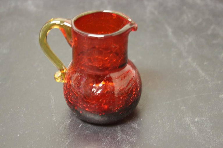 A Hand Blown Ruby Red Pitcher - Aug 02, 2019 | Lakeland Antique Bazaar ...