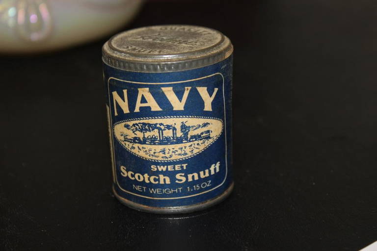 A Helme Snuff Can Navy