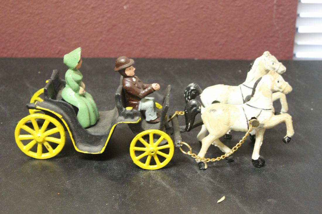 A Vintage Carriage with Horses - Apr 23, 2020 | Lakeland Antique Bazaar ...