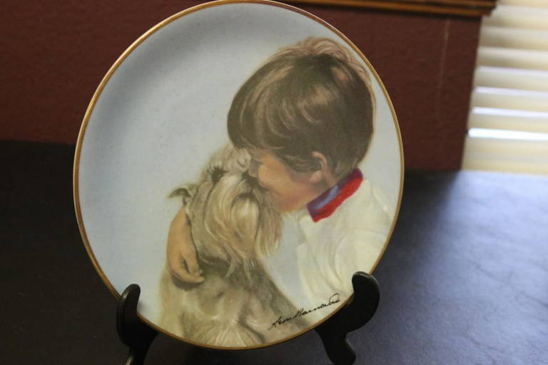 Collector's Plate By Leon Barnard