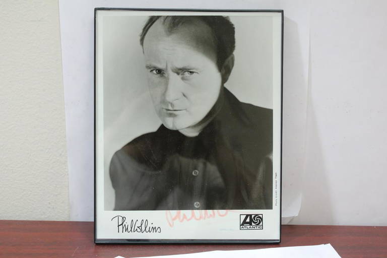 A Signed Phil Collins Print/Poster/Photograph - Jan 21, 2022 | Lakeland ...