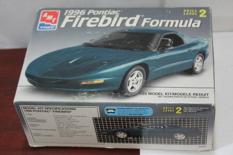 An Amt 1996 Pontiac Firebird Formula Model Kit