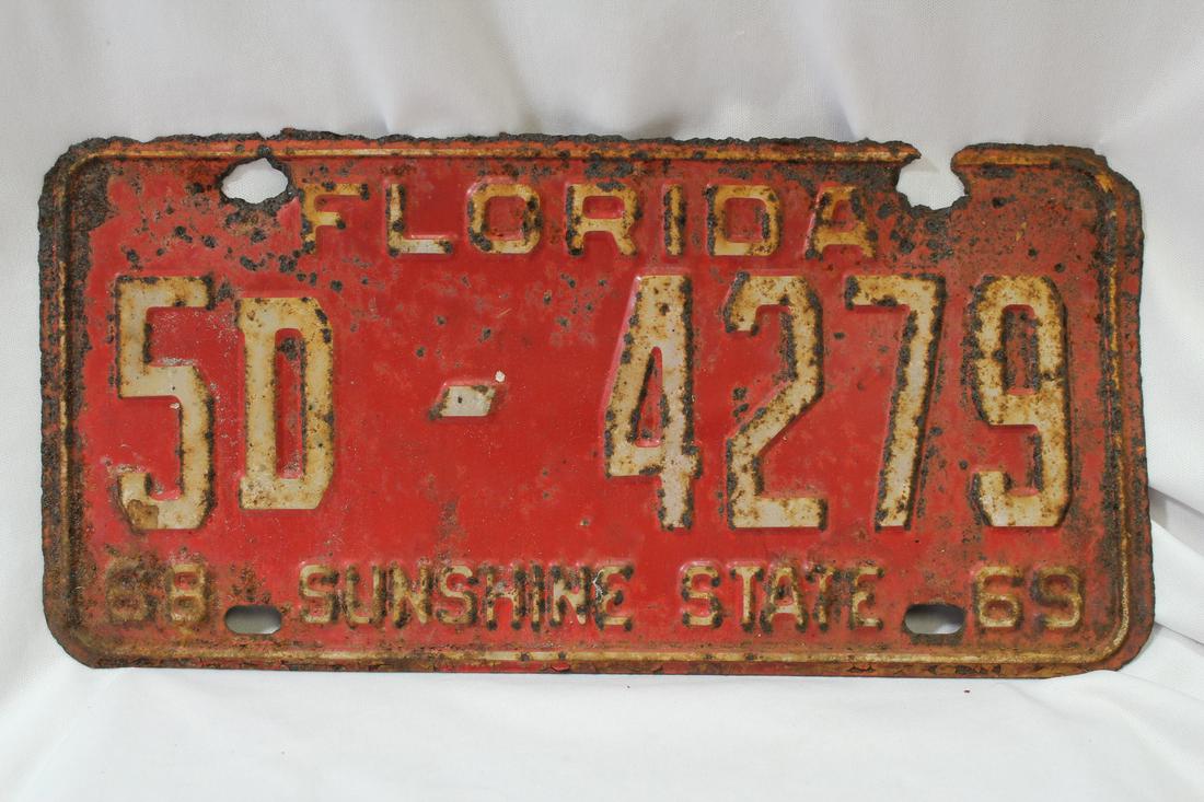 A Vintage Florida License Plate - Mar 03, 2023 | Lakeland Antique ...