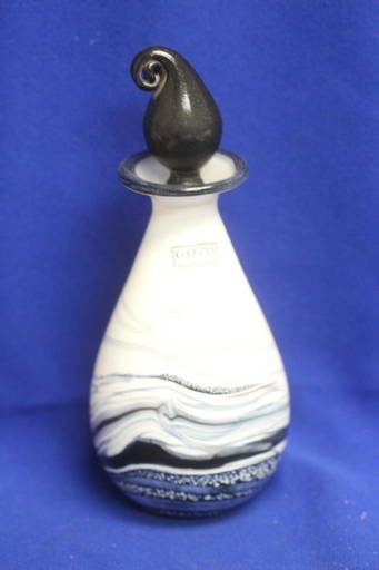 Signed Gozo Glass Perfume Bottle