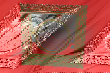 Antique Gilbert Clock Co. Biller Kitchen Clock