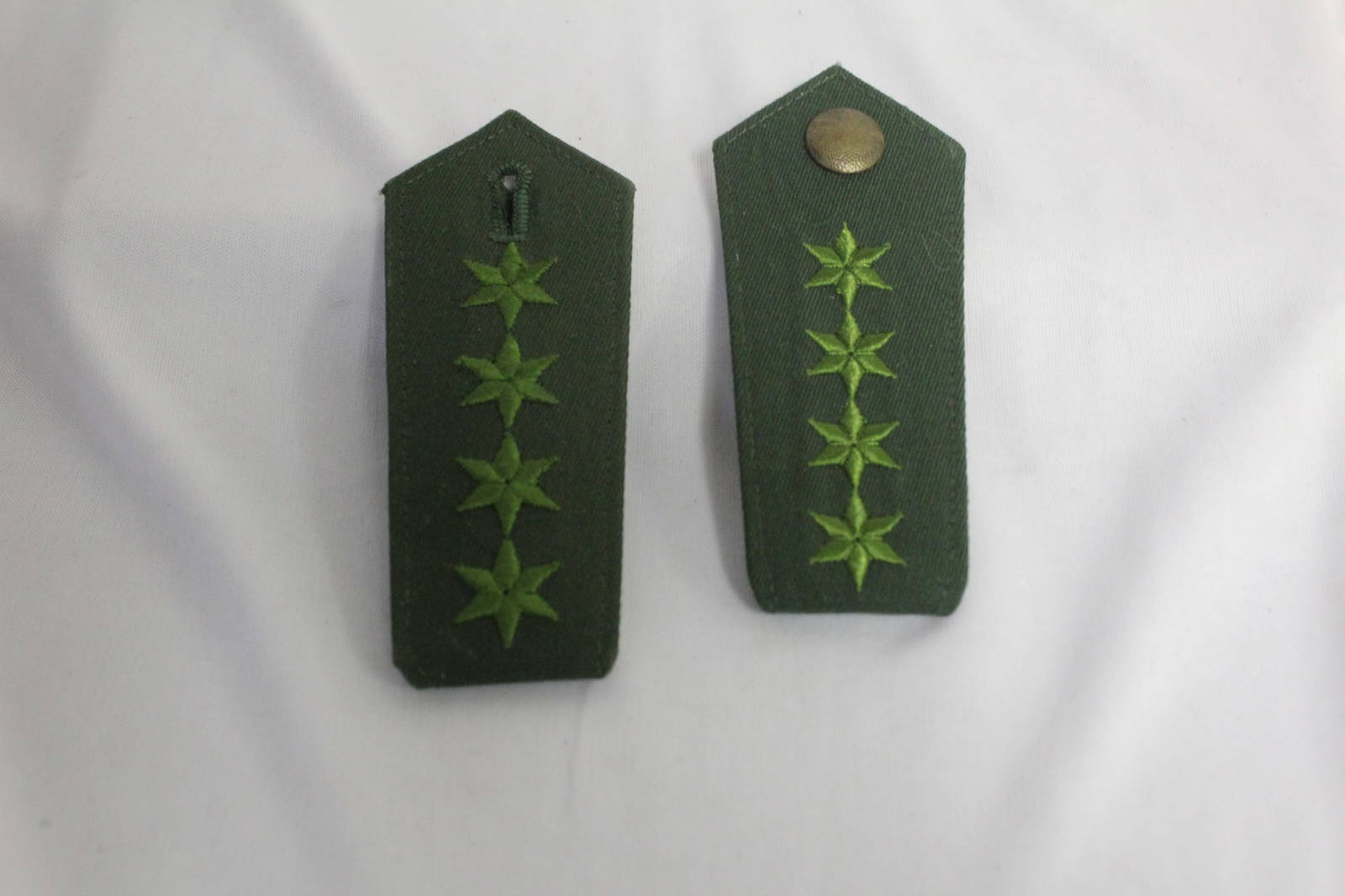 A Pair Of Shoulder Rank Patch Auction
